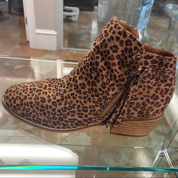Corkys | Shoes | New Boutique Butternut Leopard Ankle Booties Womens ...
